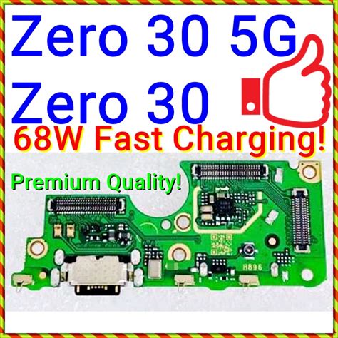 W Fast Charge NEW ORI SIM Slot Charging Port IC SUB Board MIC Infinix Zero G G X