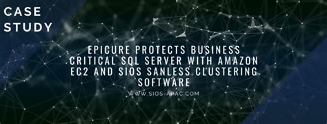 Epicure Protects Business Critical Sql Server With Amazon Ec2 And Sios
