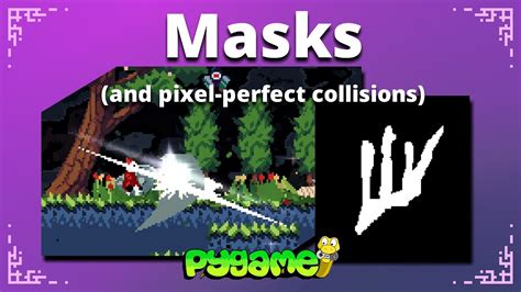 Masks And Pixel Perfect Collisions Pygame Tutorial YouTube