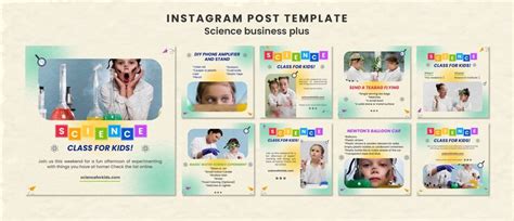 Free Psd Science Research Instagram Posts