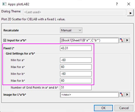 Help Online Apps Chromaticity Diagram