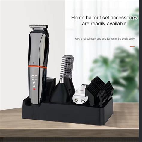 Lcd Display Mens Hair Clipper Cordless Professional New Trimmer China