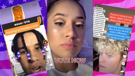 Anti Trump Tiktokkers Not Declaring Paid Content Bbc News