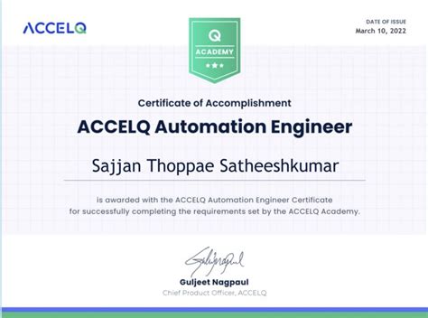 Sajjan Thoppae Satheeshkumar On Linkedin Salesforce Automatedtesting Accelq Trailblazer