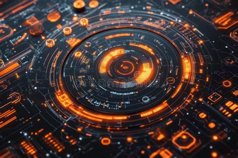 A Residential Area Is Being Monitored By A Smart Utility Meter That Showcases Digital Energy