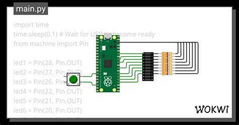 Sentencia De Led Con O Sin Boton Copy 8 Wokwi Esp32 Stm32 Arduino