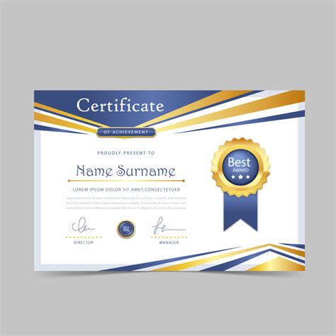 Ranking Certificate Design Masterbundles