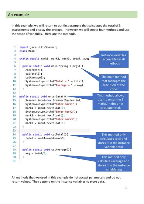 Cis 1403 Lab 3 Functions And Methods In Java Pdf