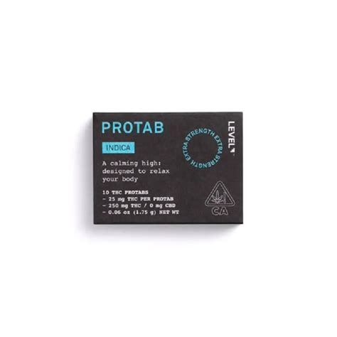 Indica Protab Level Protab By Level Thc World Uk