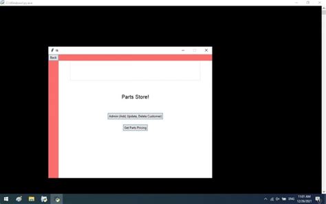 Python Program To Basic Parts Price Using The Python Tkinter Kashipara