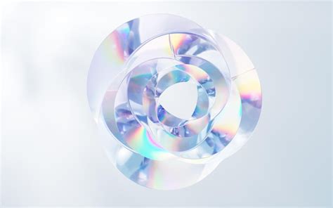 premium photo abstract twist curve geometry 3d rendering