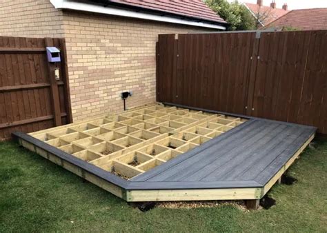 How To Lay Composite Decking On Grass