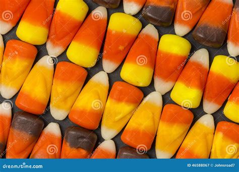 Candy Corn Pattern Stock Image Image Of Orange Candy 46588067