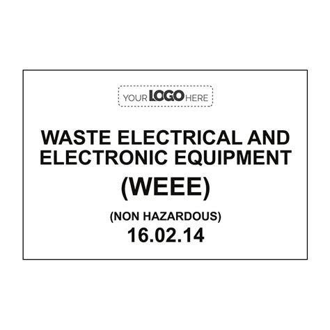 Centurion Construction Sign Weee 16 02 14 Crx 600 X 400mm