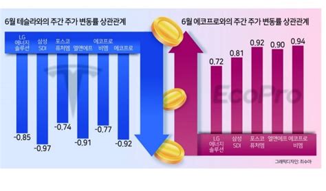 놀라운 2차전지와 테슬라의 상관관계 주식 에펨코리아