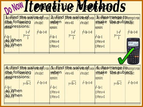 iteration revision teaching resources