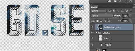 Invert Text Layer Used As Clipping Mask Photoshop Graphic Design Stack Exchange