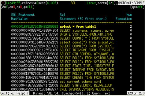 Db2top Dynamic Sql DashV The K Guy Db2top Dynamic Sql DashV The K Guy