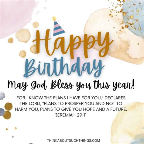 Happy Birthday Wishes Images With Bible Verses  Free Math