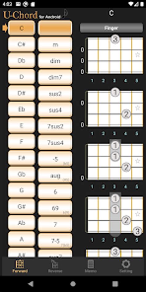 U Chord Ukulele Chord For Android Download