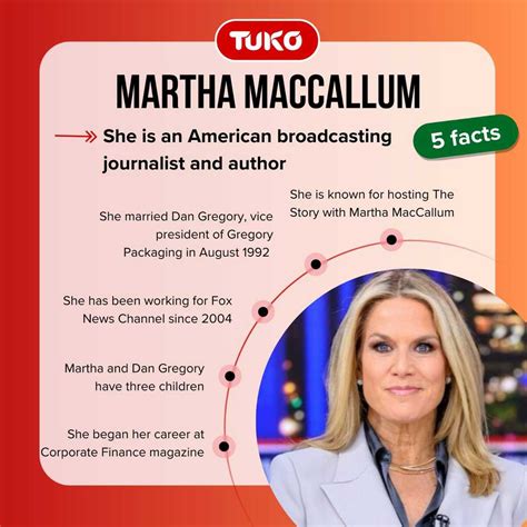 Martha Maccallums Salary And Net Worth From Her Journalism Career
