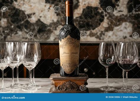 Fancy Glasses On Retro Table Background Royalty Free Stock Image 150626410
