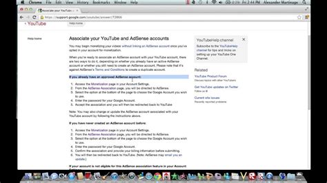 How To Create An Adsense Account Through Youtube Updated January YouTube