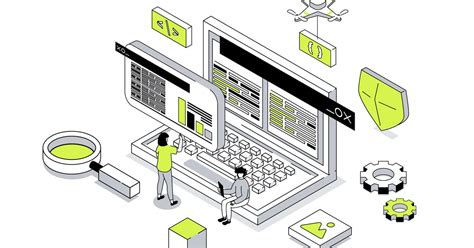 Programming Isometric Concept Illustrations Ft 3d And Isometry Envato