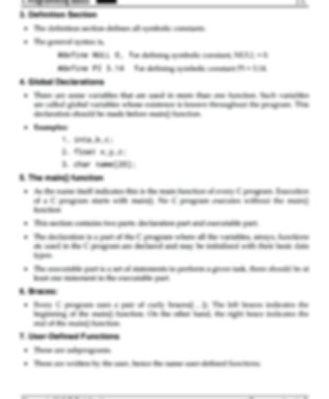 Solution Structure Of C Programme Studypool