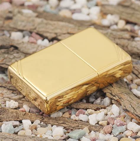 Bật Lửa Zippo 270 Vintage High Polish Brass Slashes