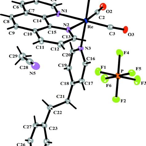 A View Of The Asymmetric Unit Of The Title Compound Showing The Atom