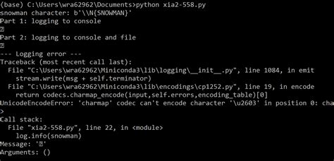 Unicodeencodeerror On Windows · Issue 558 · Xia2xia2 · Github