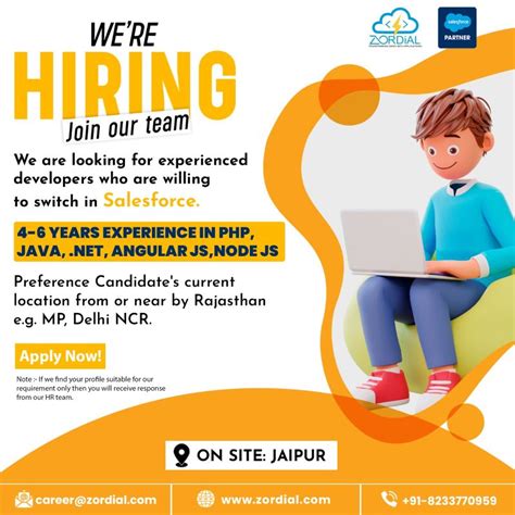 Zordial Technologies Salesforce And Certinia Implementer On Linkedin Hiring Hiringnow