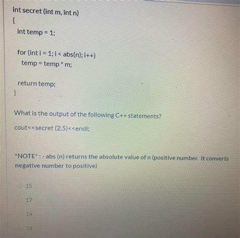 solved int secret int m int n int temp 1 for int i