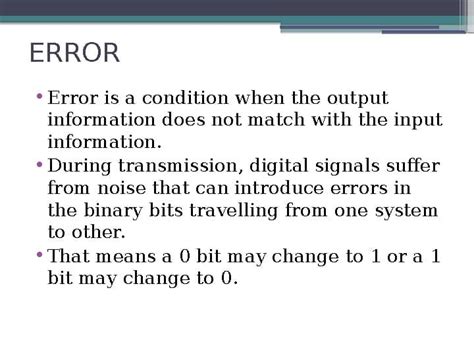 Igcse Computer Science Chapter 2 Error Detection By Igcse Computer