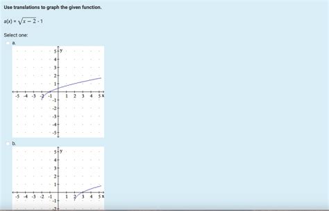solved use translations to graph the given function