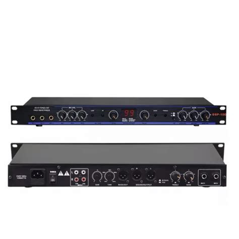 Dsp 100 Professional Pre Effect Dsp 100 Karaoke Pre Reverb 99 Digital Reverb Effect Pre