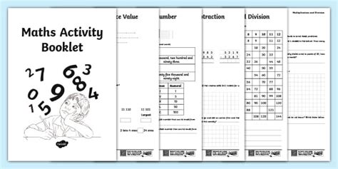 Maths Booklet For Year 4 Pupils Ks2 Twinkl