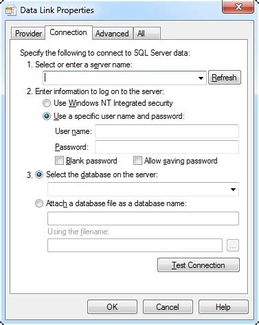 How To Work With A Remote Database Creating A Remote Database Profile