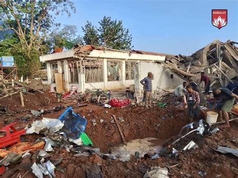 စစ်သုံ့ပန်းများကို ထားရှိသည့် မန္တလေး Pdf အချုပ်ဆောင် ထပ်မံဗုံးကြဲခံရပြီး စစ်ကောင်စီဗိုလ်မှူး အပ