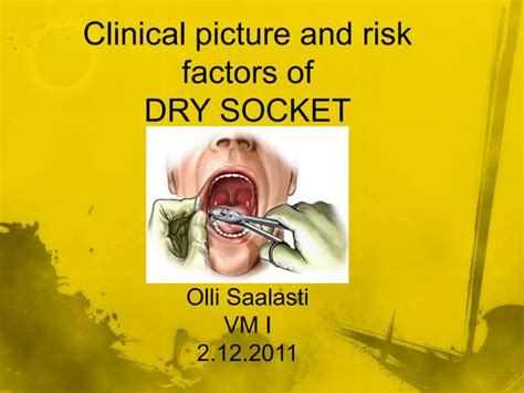 Dry Socket Vs Normal Socket Surya Dental Care Pptx