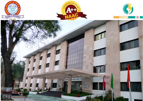 About Mits Deemed University Mits Journal