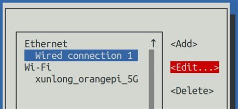 设置静态 Ip 地址的方法 Wiki Orange Pi