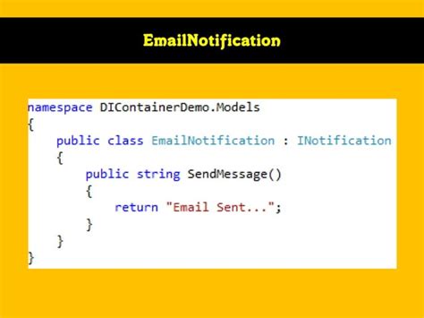 Ninject Di Container Ppt