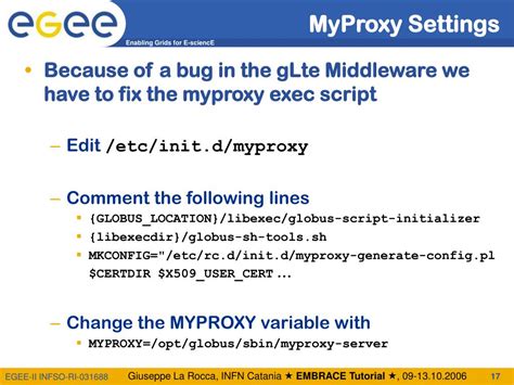 Ppt Myproxy Server Installation Configuration And Testing Powerpoint