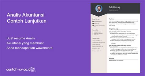 Contoh Resume Analis Akuntansi Panduan Gratis