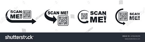 Qr Code Scan Smartphone Qr Code Stock Vector Royalty Free 2258248299
