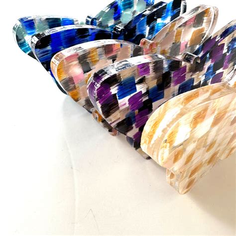 Glasswing Butterfly Acrylic Sculpture Yaeli Vogel