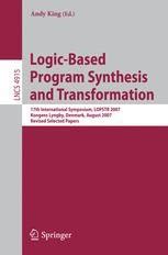 Logic Based Program Synthesis And Transformation Th International