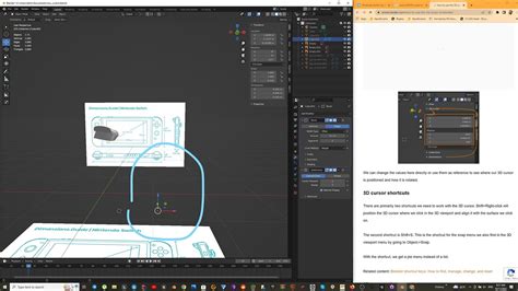 Moving Move Cursor Basics Interface Blender Artists Community